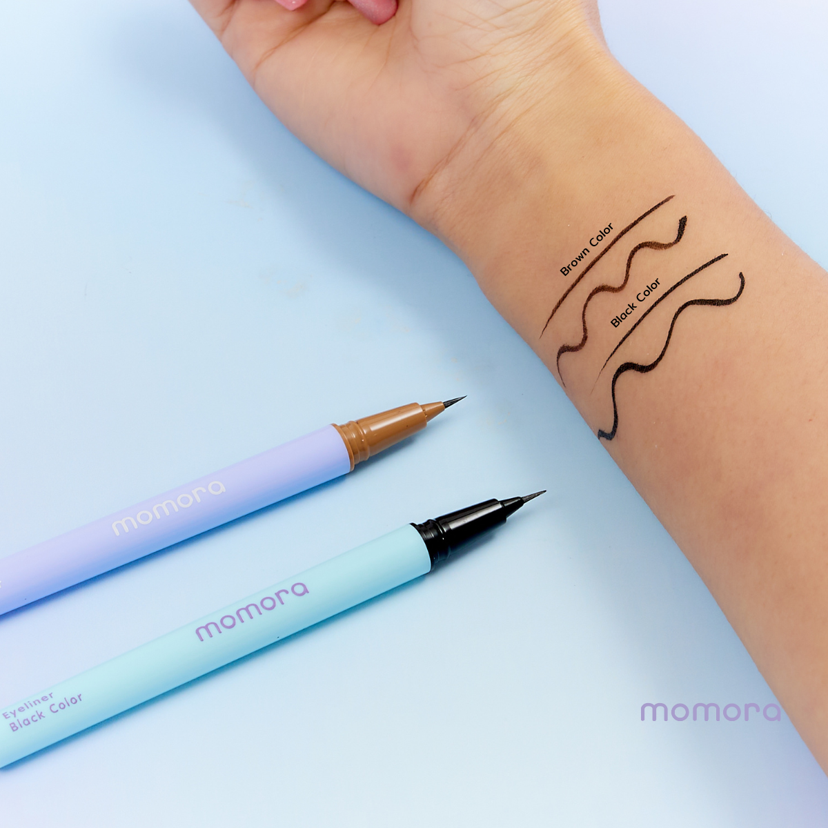 MOMORA Super Slim Liquid Eyeliner (ซุปเปอร์ สลิม ลิควิด อายไลเนอร์ ...