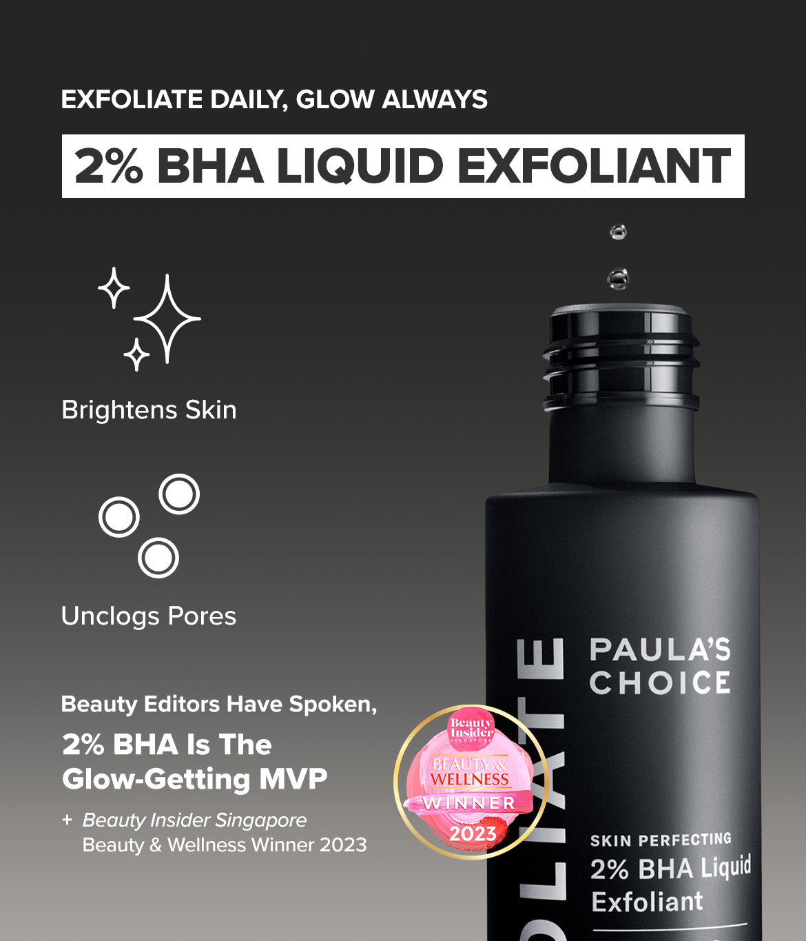 Paula's Choice Skin Perfecting 2% BHA Liquid Exfoliant | Shopee Thailand