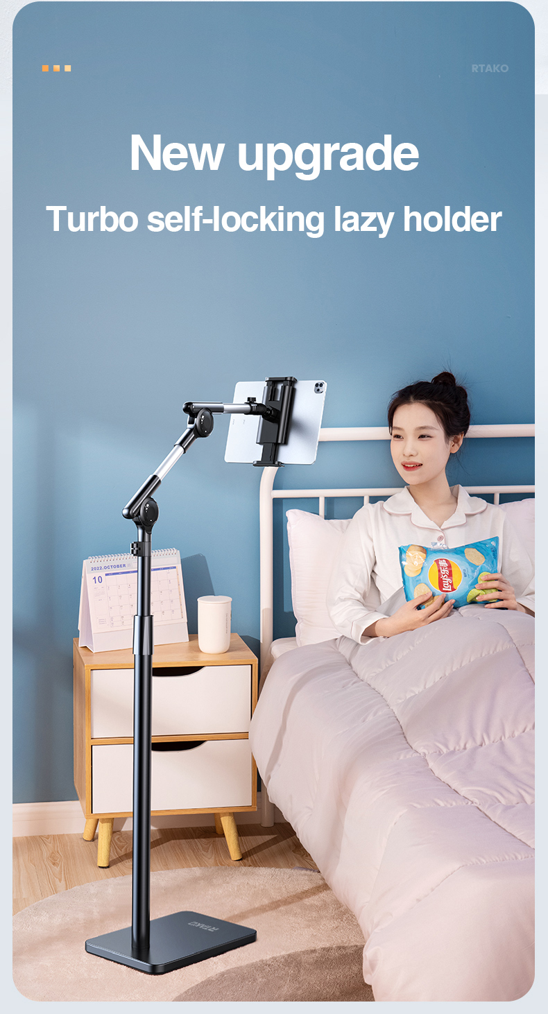 Rtako ขาตั้งแพดฐานเหล็กแท้แบบตั้งพื้น ยืดขยายได้ วางจอได้สูงสุด 12นิ้ว รุ่น LD057 &053 | Shopee ...