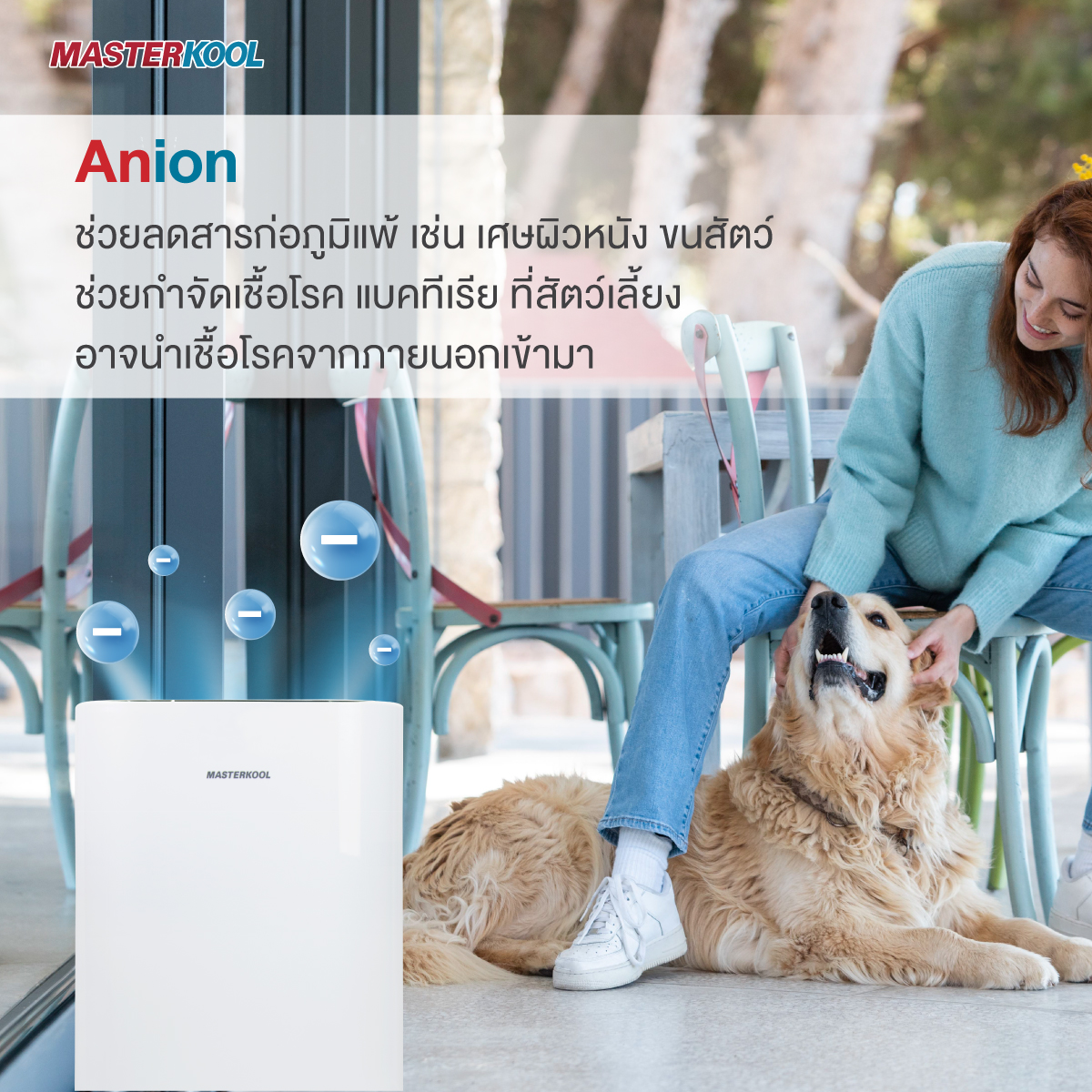 MASTERKOOL Air Purifier เครื่องฟอกอากาศPM2.5 รุ่น MTK-AP01 | Shopee Thailand