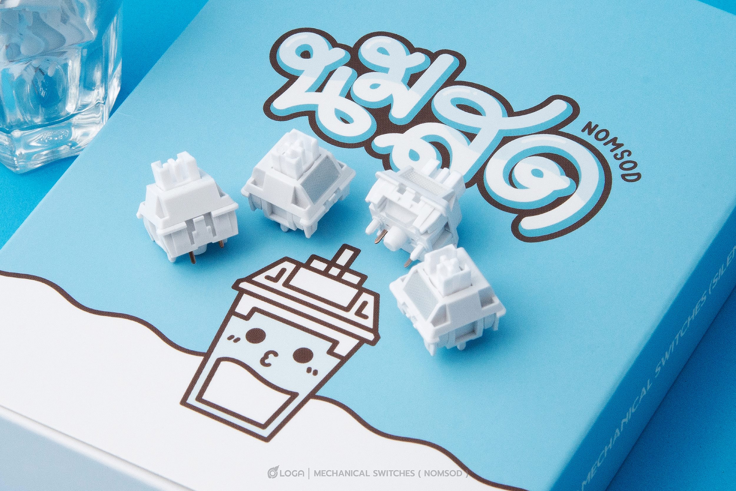 LOGA MECHANICAL KEYBOARD SWITCHES : NOMYEN / CHATHAI / NOMSOD / MATCHA ...