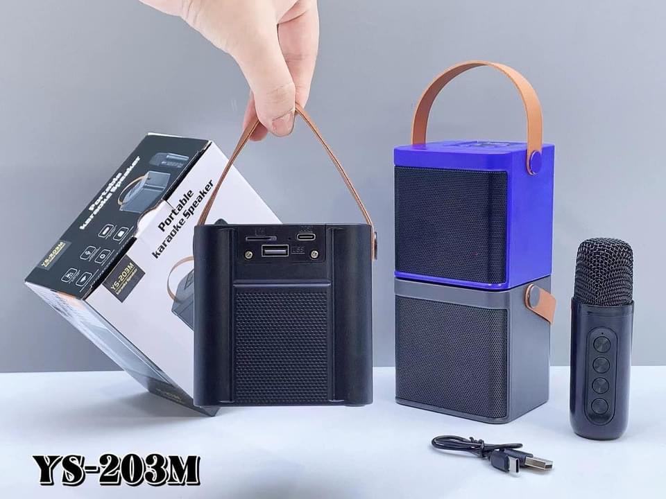 ลำโพงบลูทูธ รุ่นYS-203M(ไมค์1ตัว) / YS-219BT / YS-313 ลำโพงคาราโอเกะ รองรับUSB/TF/AUX ลำโพง ...