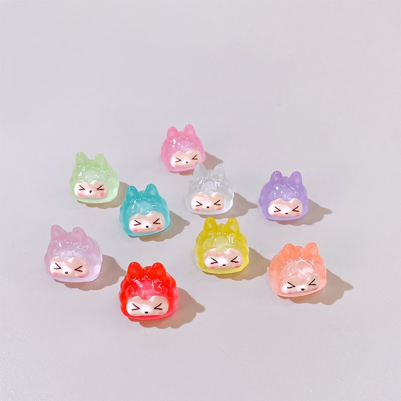 Luminous Small KiKi Micro Landscape Ornament Outdoor Glowing Miniature ...