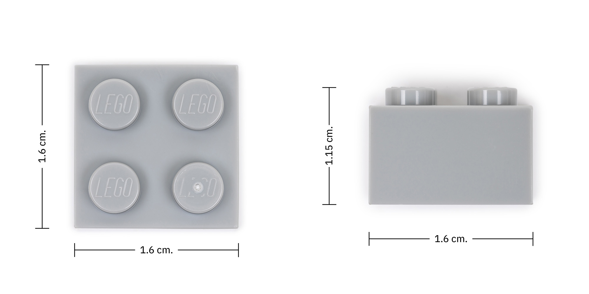 ชิ้นส่วน อะไหล่ เลโก้ Lego Part, No. 3003, Brick 2 x 2 (300326, 4653960 ...