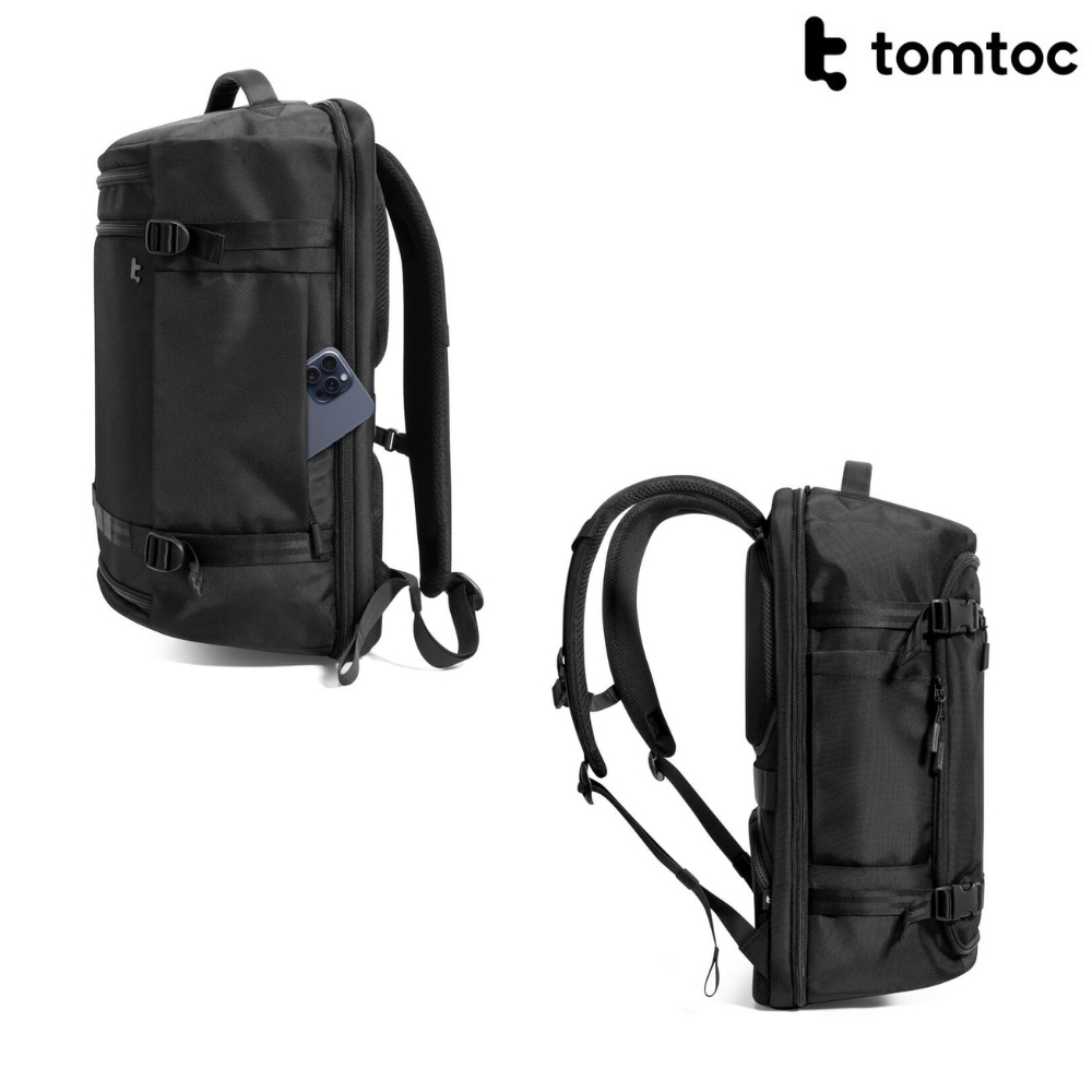 Tomtoc Navigator-T67 Travel Laptop Backpack กระเป๋าเป้สะพายหลัง ความจุ 38L สำหรับการเดินทาง 2-4 ...