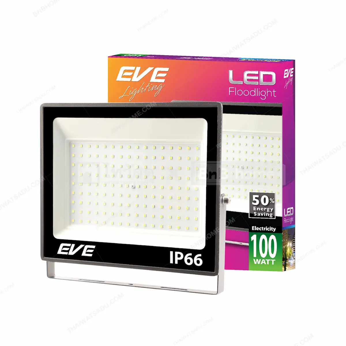 EVE โคมสปอร์ตไลท์ LED 100W แสงขาว Daylight รุ่น Best | Shopee Thailand