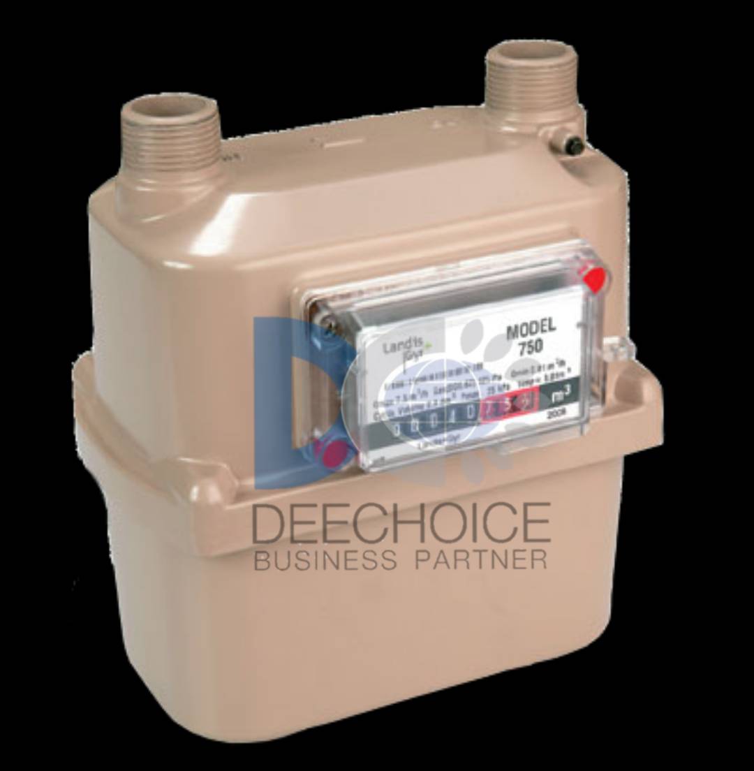 มิเตอร์,มิเตอร์แก๊ส,LANDIS+GYR GAS METER MODEL : 750HP 3/4 10M3/HR MADE ...
