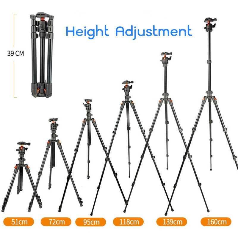 Triopo K268 Tripod with Ball Head ขาตั้งกล้อง หัวบอล น้ำหนัก 1.15 kg. ขนาดพับเก็บ 36 cm. สะดวก ...