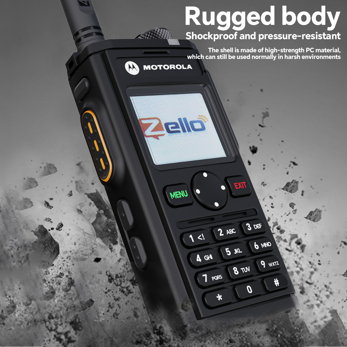 Motorola T92 Zello Mobile Radio Long Range 5000KM Profesional Powerful ...