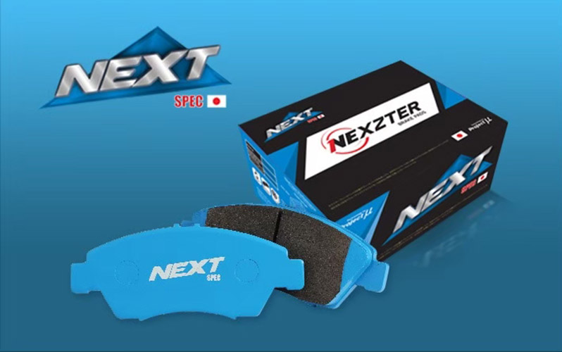 ผ้าเบรค Nexzter สำหรับรถยนต์รุ่น ALL CALIPER, ATS 6 POT MINI (NEXZTER ...