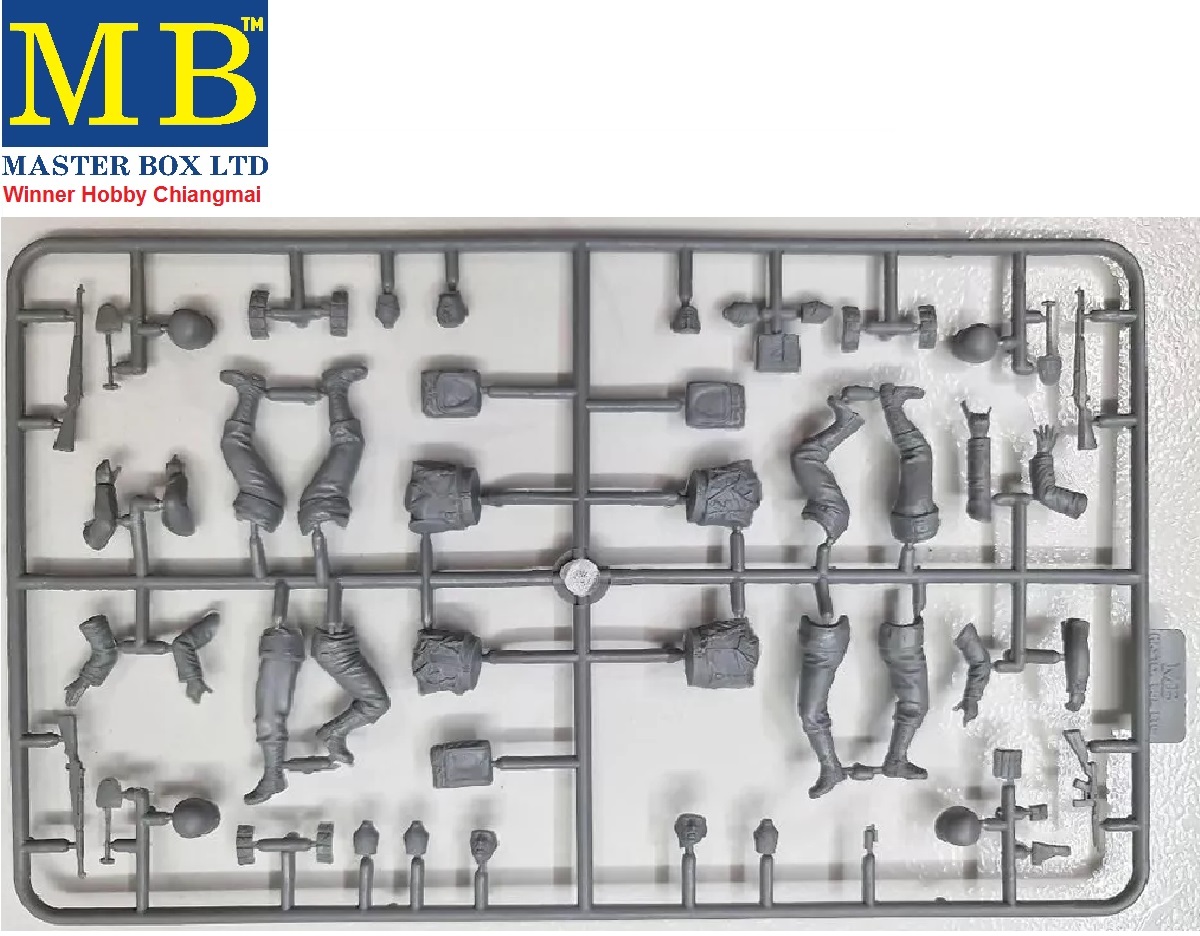 โมเดลฟิกเกอร์ Master Box 3521 US infantry 1/35 | Shopee Thailand