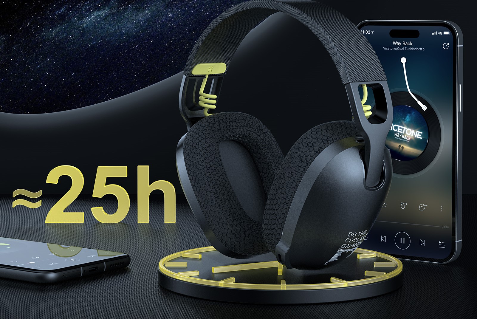 Onikuma Kuma B2 Wireless Gaming Headset หูฟังเกมมิ่งไร้สาย | Shopee ...