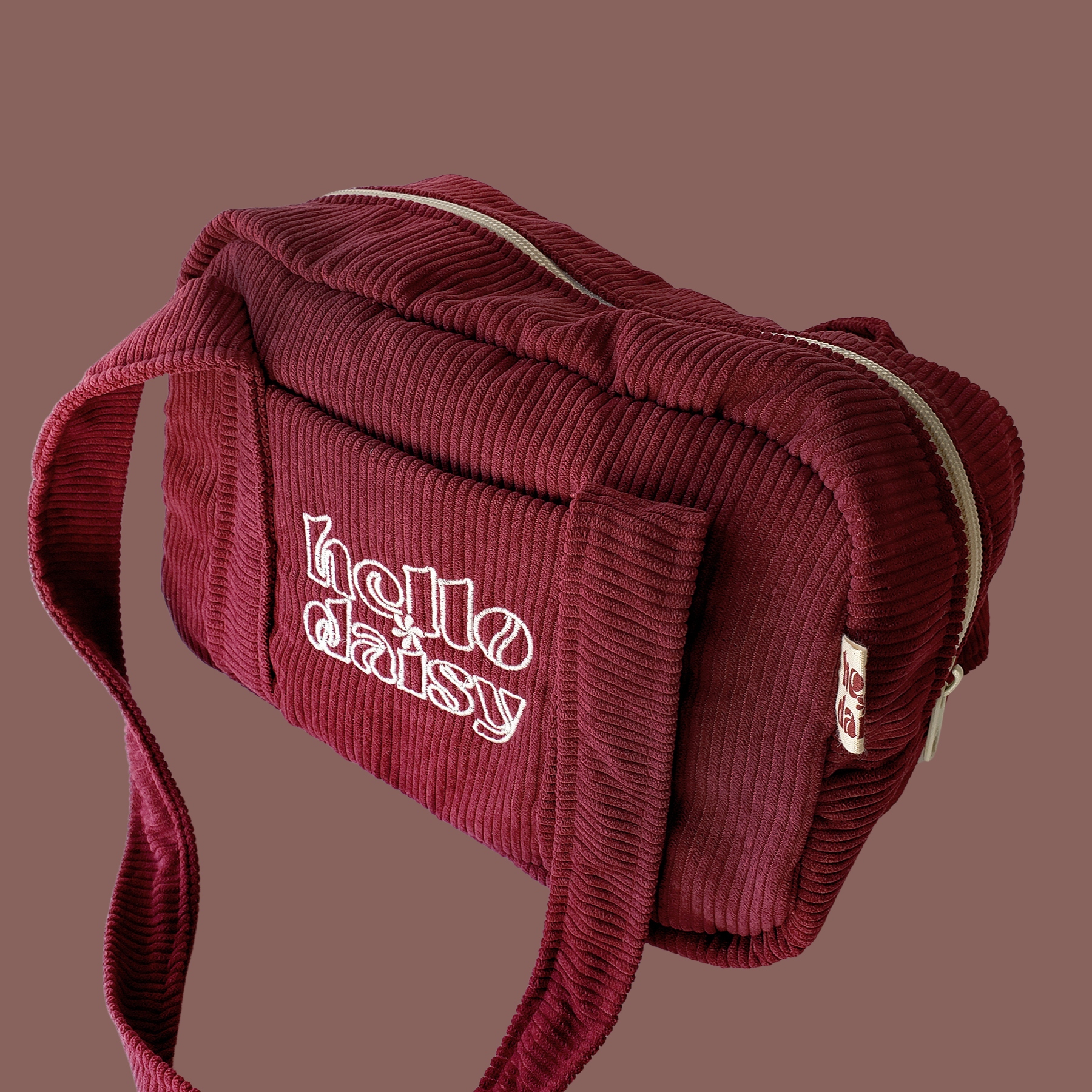 [พร้อมส่ง] New arrival : Hello Daisy สีแดง Maroon มาใหม่ล่าสุด | Shopee ...