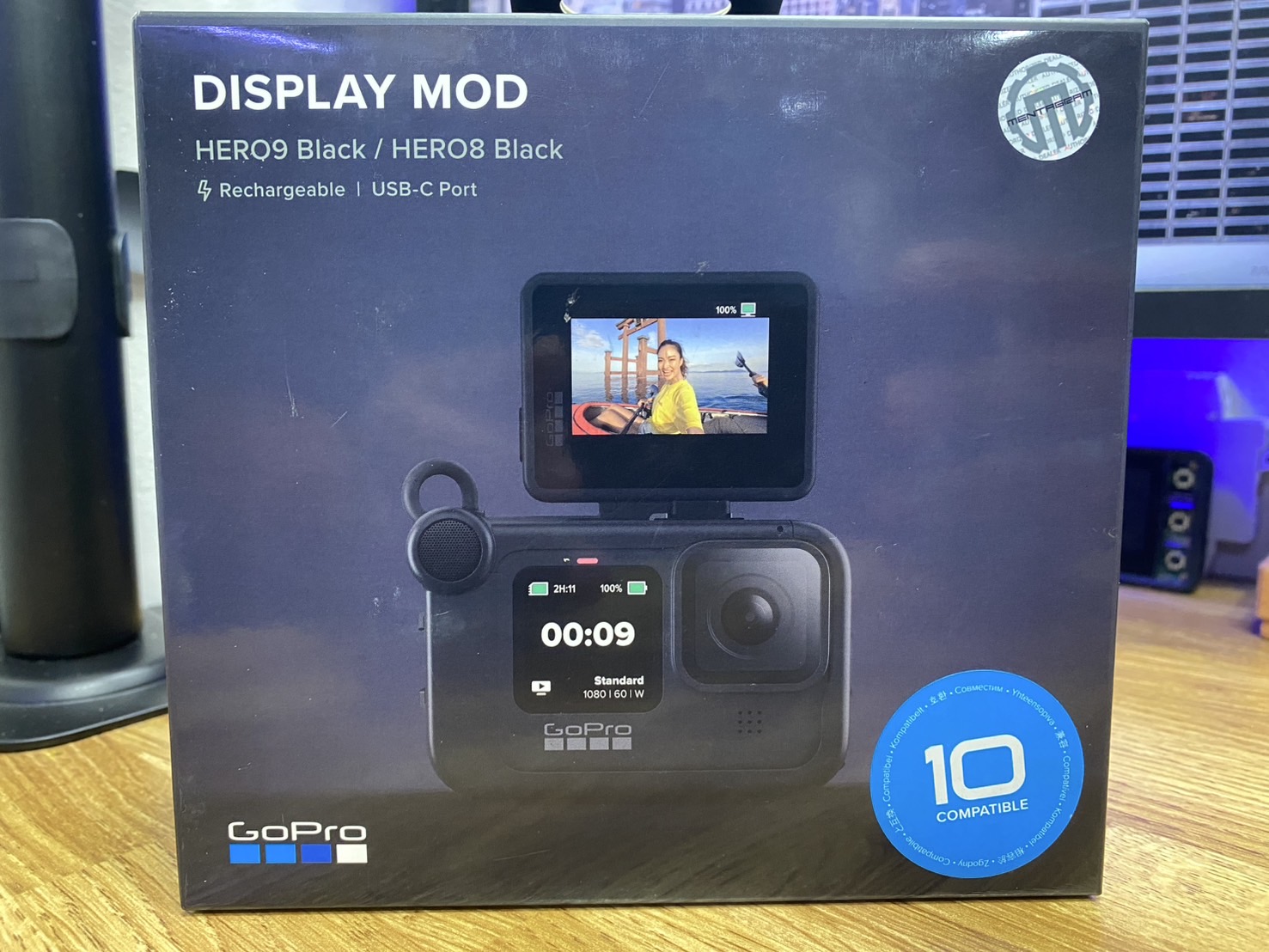 GoPro Display Mod Hero 8, 9, 10, 11, 12 Black | Shopee Thailand