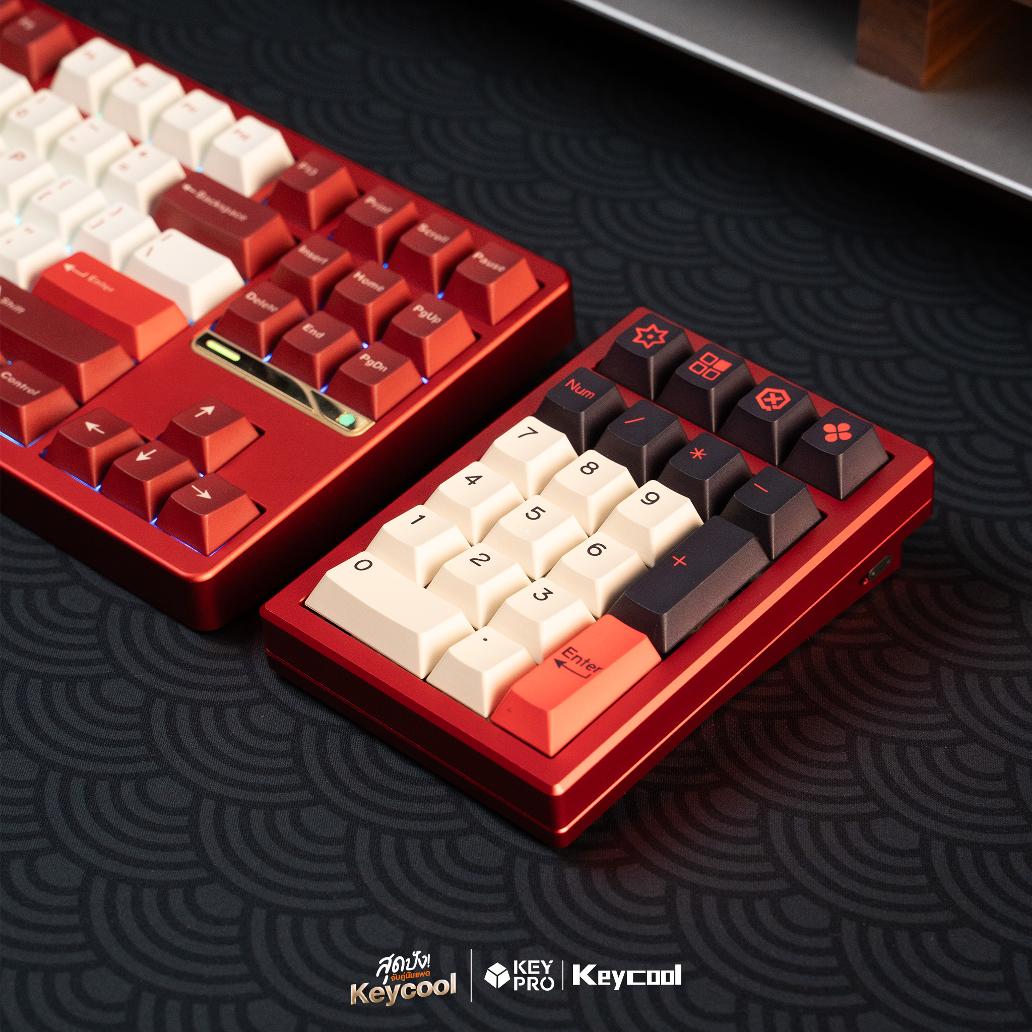 [ประกัน 1 ปี] คีย์บอร์ด Keycool K21 MAX Numpad 21 ปุ่ม RGB Wireless ...