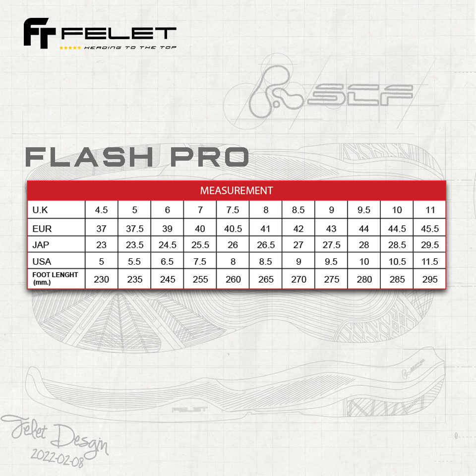 FELET รองเท้าแบดมินตัน รุ่น FLASH PRO | Shopee Thailand