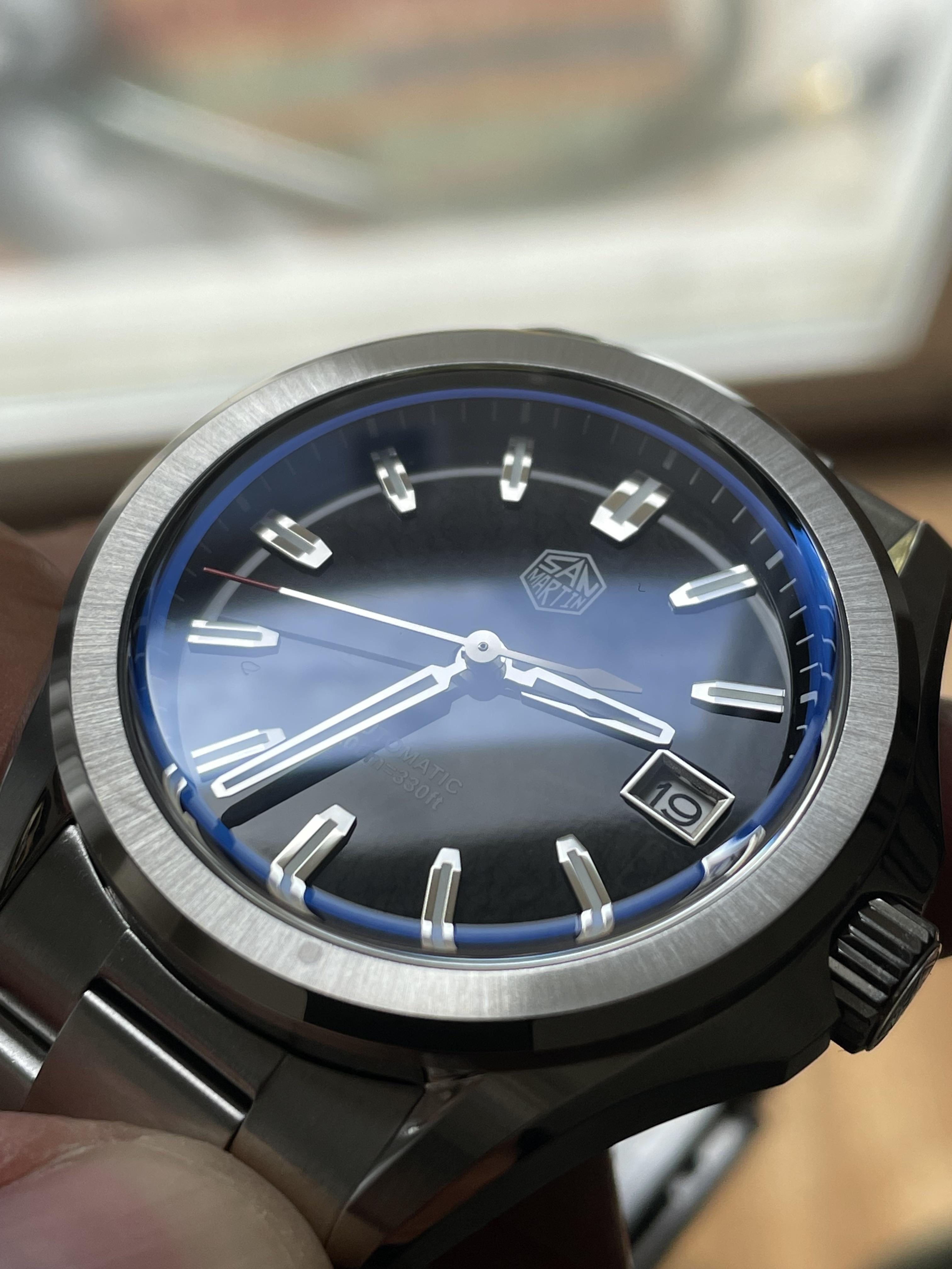 [Pre-order][ออโต้] San Martin SN0129-G Oil P Dress Watch 39MM X1 AR ...