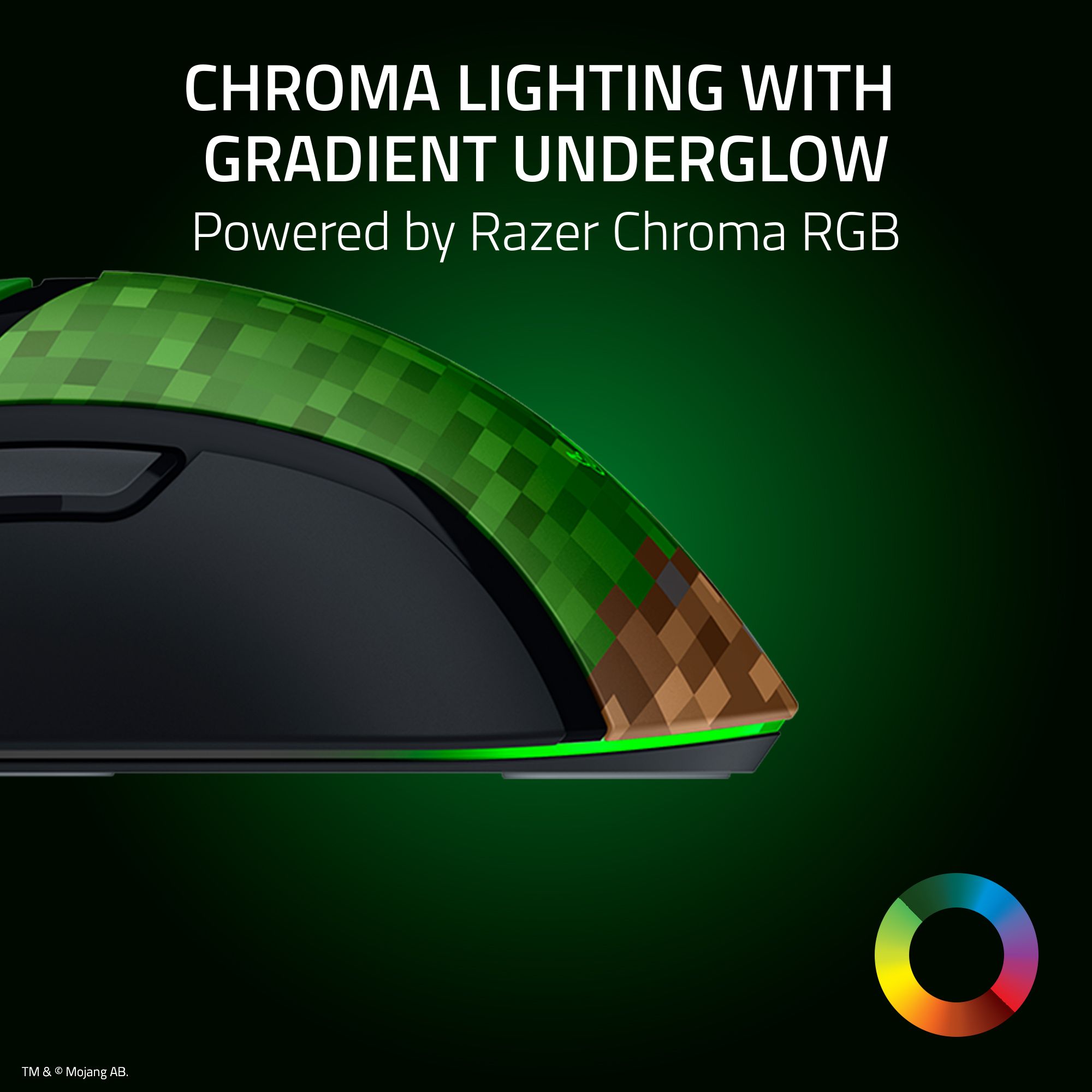 Razer Cobra - Minecraft Edition น้ำหนักเบาพิเศษ 58 กรัม สวิตช์ Razer ...