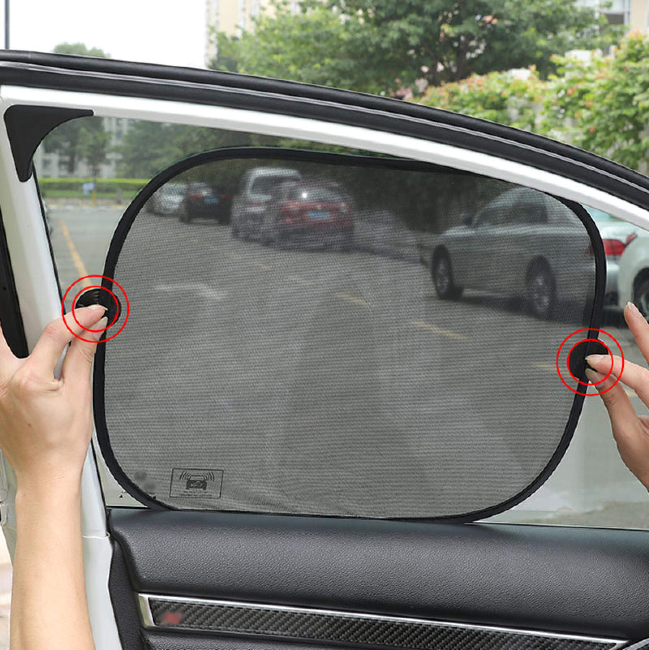 MOTUS 5PCS Universal Car Window Sunshade Car Side Rear Glass Sun Shade ...