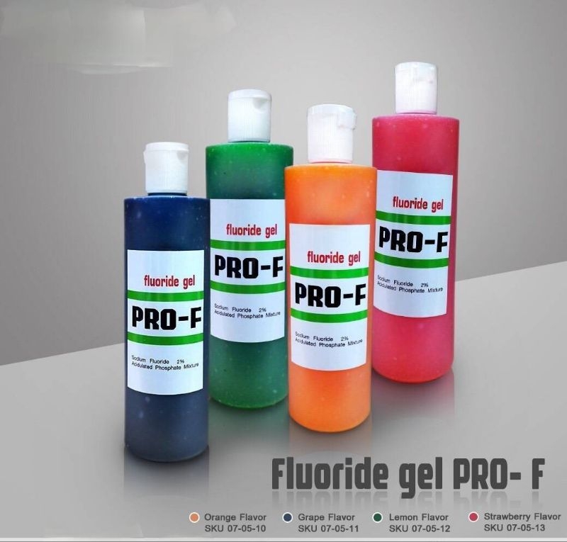 PRO-F fluoride gel x1ขวดx400ML ฟลูออไรเจล มี4กลิ่น กลิ่นสตอเบอรี่ กลิ่น ...