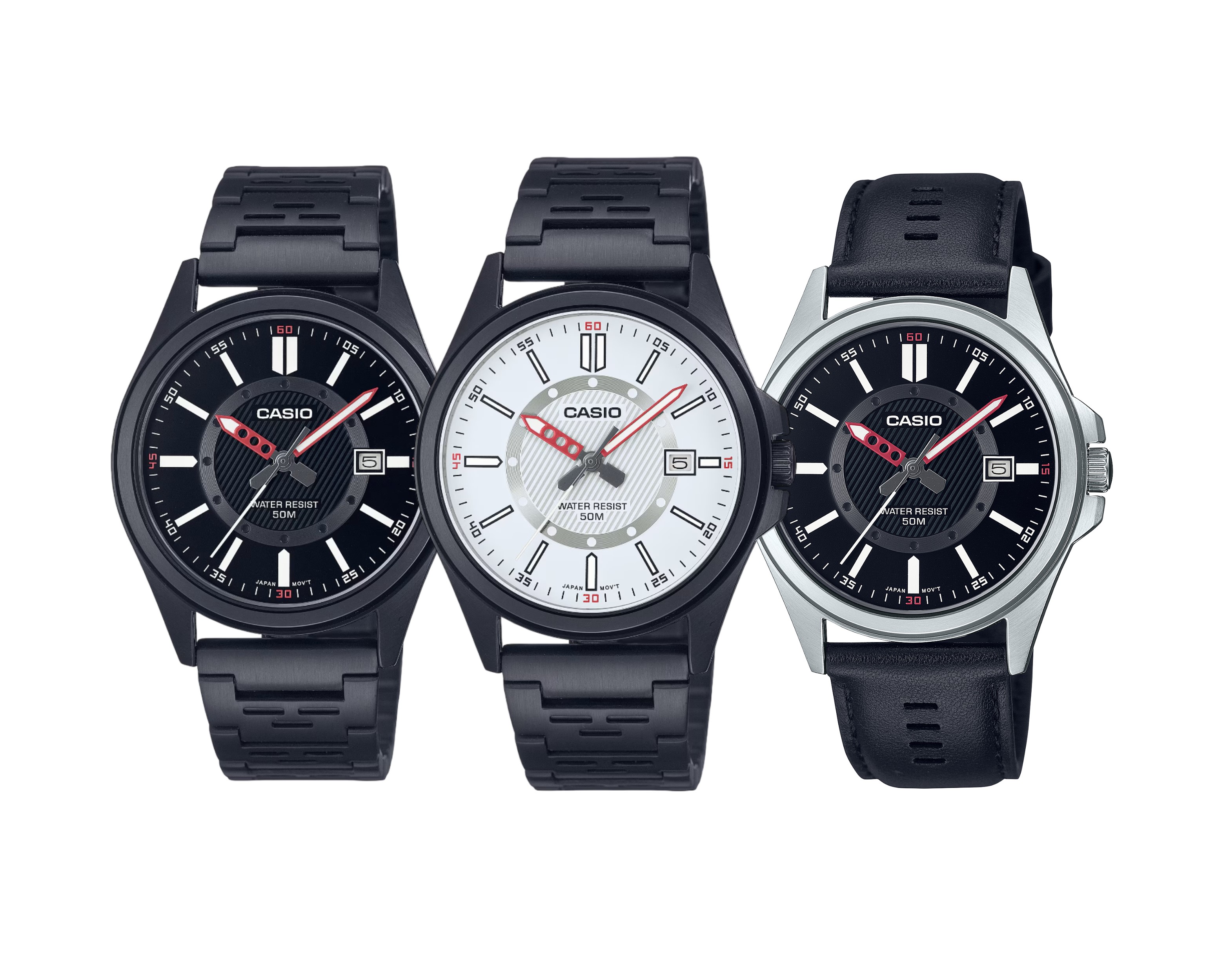 Casio นาฬิกาข้อมือผู้ชาย รุ่น MTP-E700B-1EVDF / MTP-E700B-7EVDF / MTP-E700L-1EVDF Sporty Men's ...