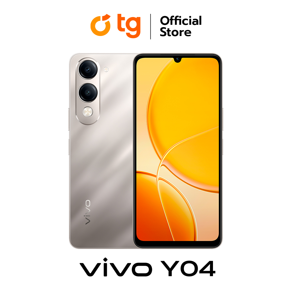 Vivo Y04 (4/64GB) แถมฟรีประกันจอแตก (สินค้ารับประกันศูนย์ 1ปี) | Shopee Thailand
