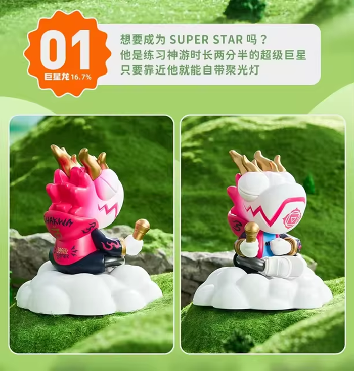 🌈🌈CHAKWA 🌈🌈 Lamtoys WASA CHAKWA โมเดล ของเล่น Chameleon กล่องสุ่ม จุ่ม ...