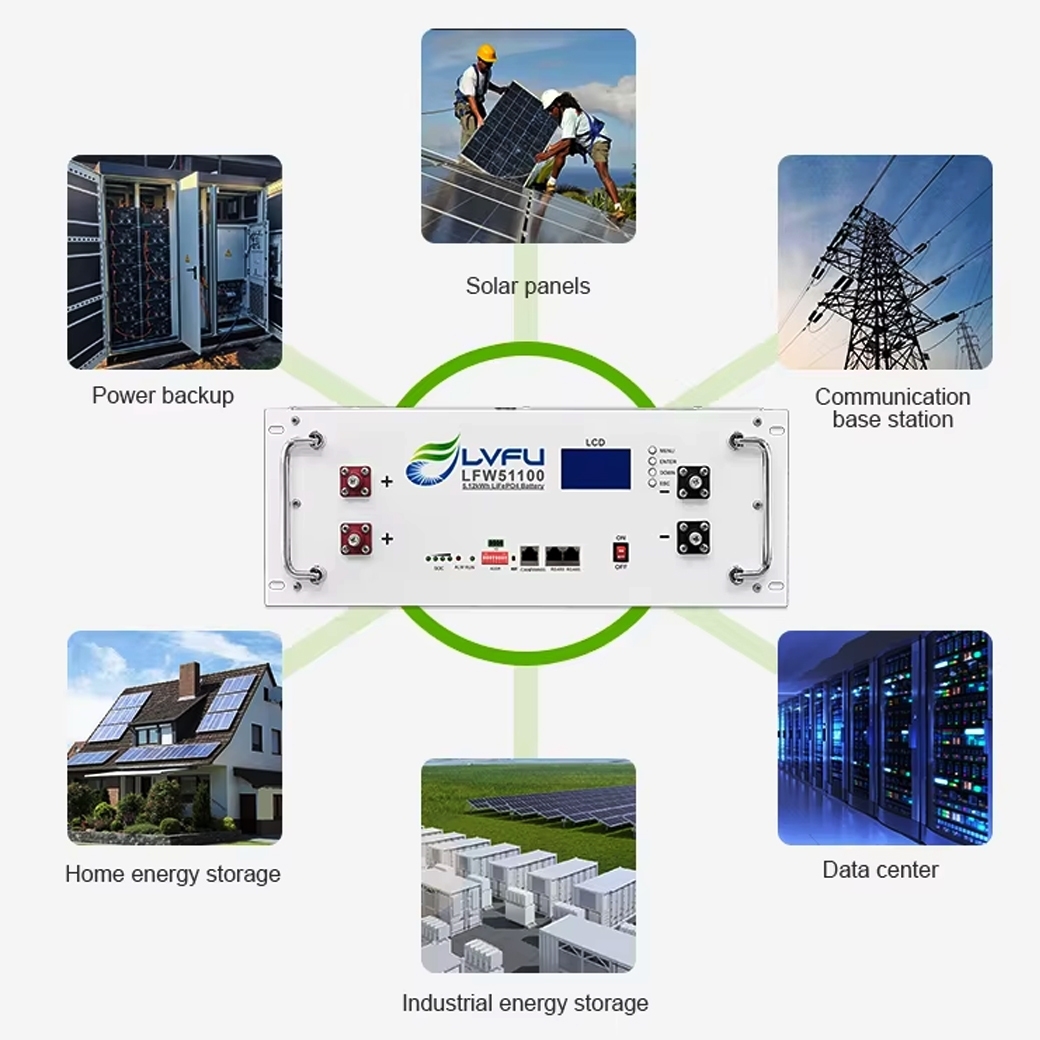 LVFU 100AH / 200AH Mounted LiFePO4 battery สำหรับ Inverter สินค้าประกัน ...