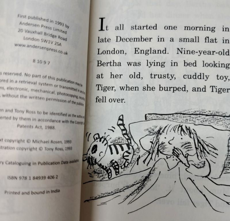 หนังสืออ่านภาษาอังกฤษ เรื่อง Burping Bertha Code A004 | Shopee Thailand