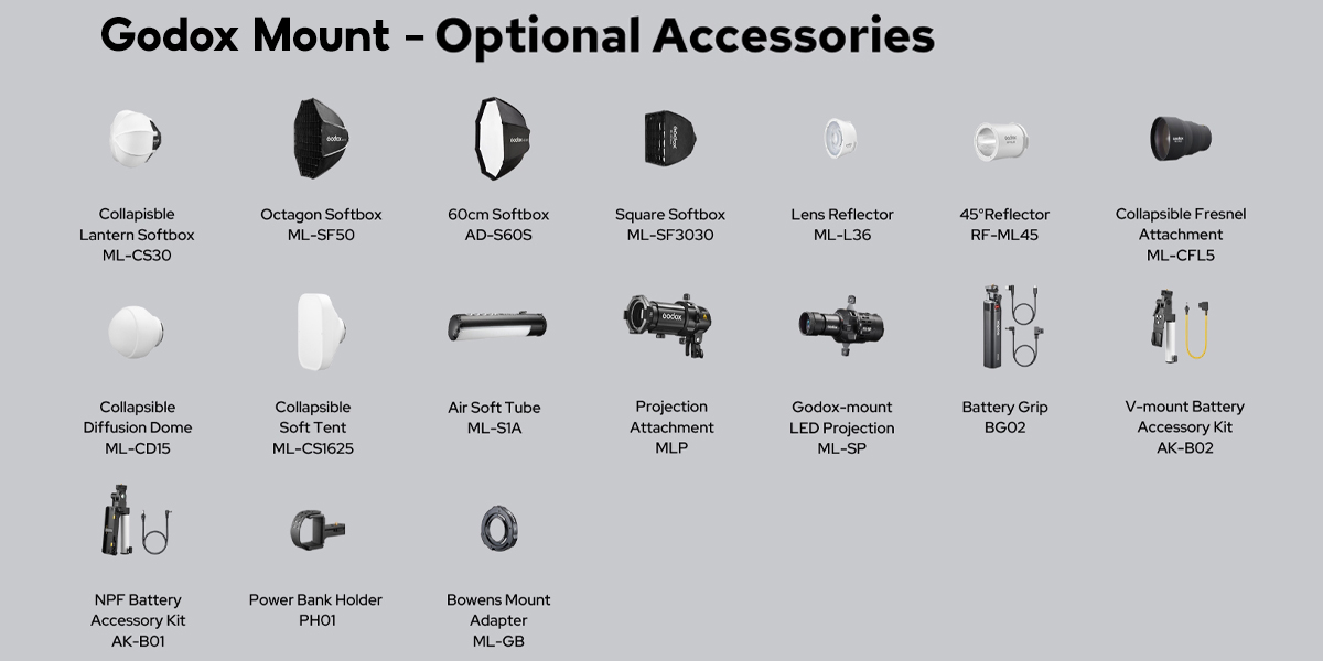 Godox LED ML100R RGB 110W 1800-10000K ( Godox Mount ) - รับประกันศูนย์ ...