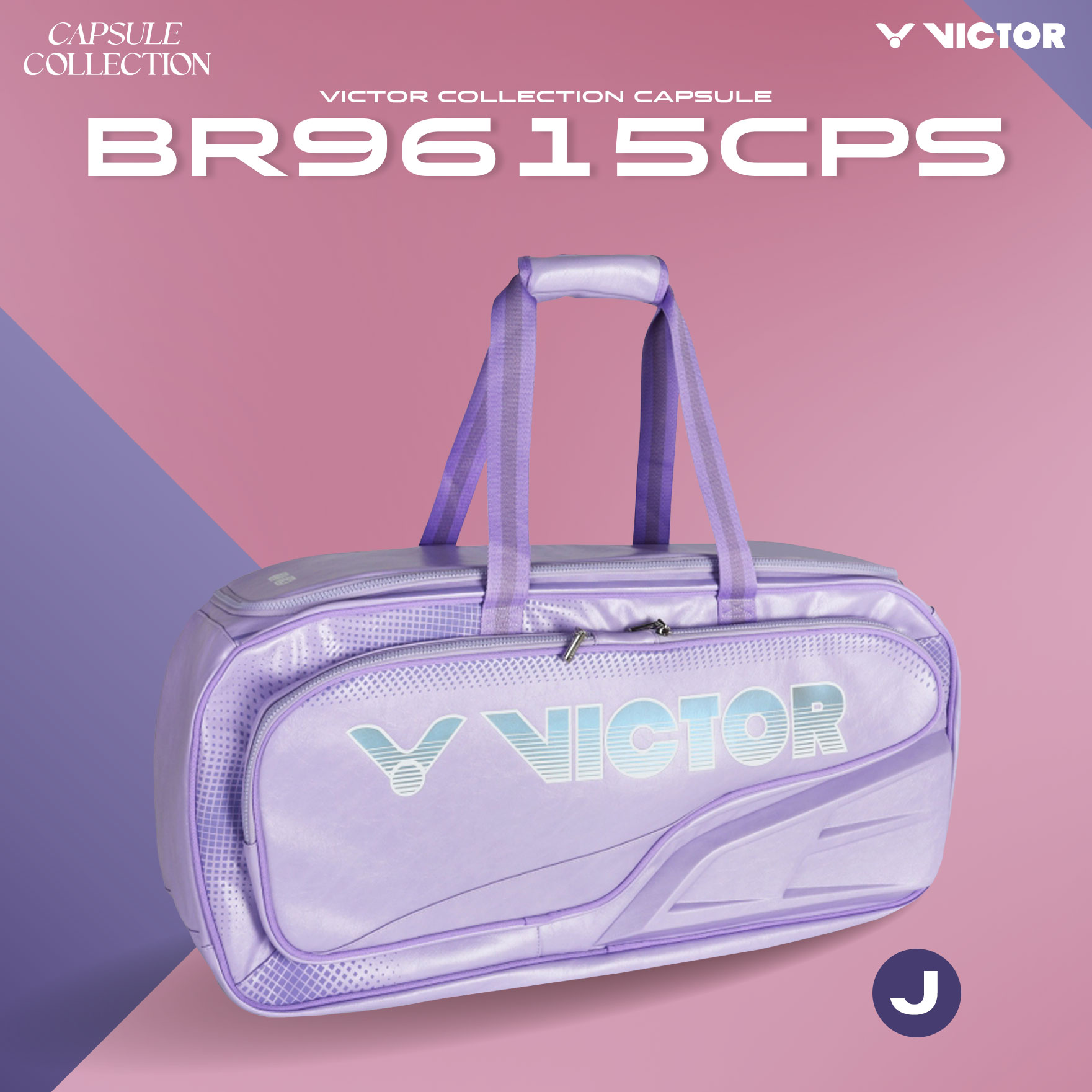 VICTOR COLLECTION CAPSULE กระเป๋ากีฬาแบดมินตัน รุ่น BR9615CPS | Shopee ...