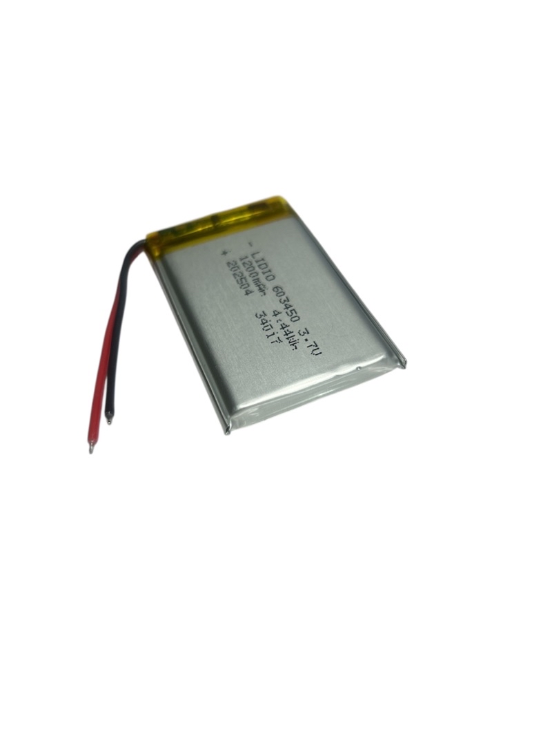 603450 1200mAh 3.7V แบตเตอรี่ Lithium polymer battery pack rechargeable ...