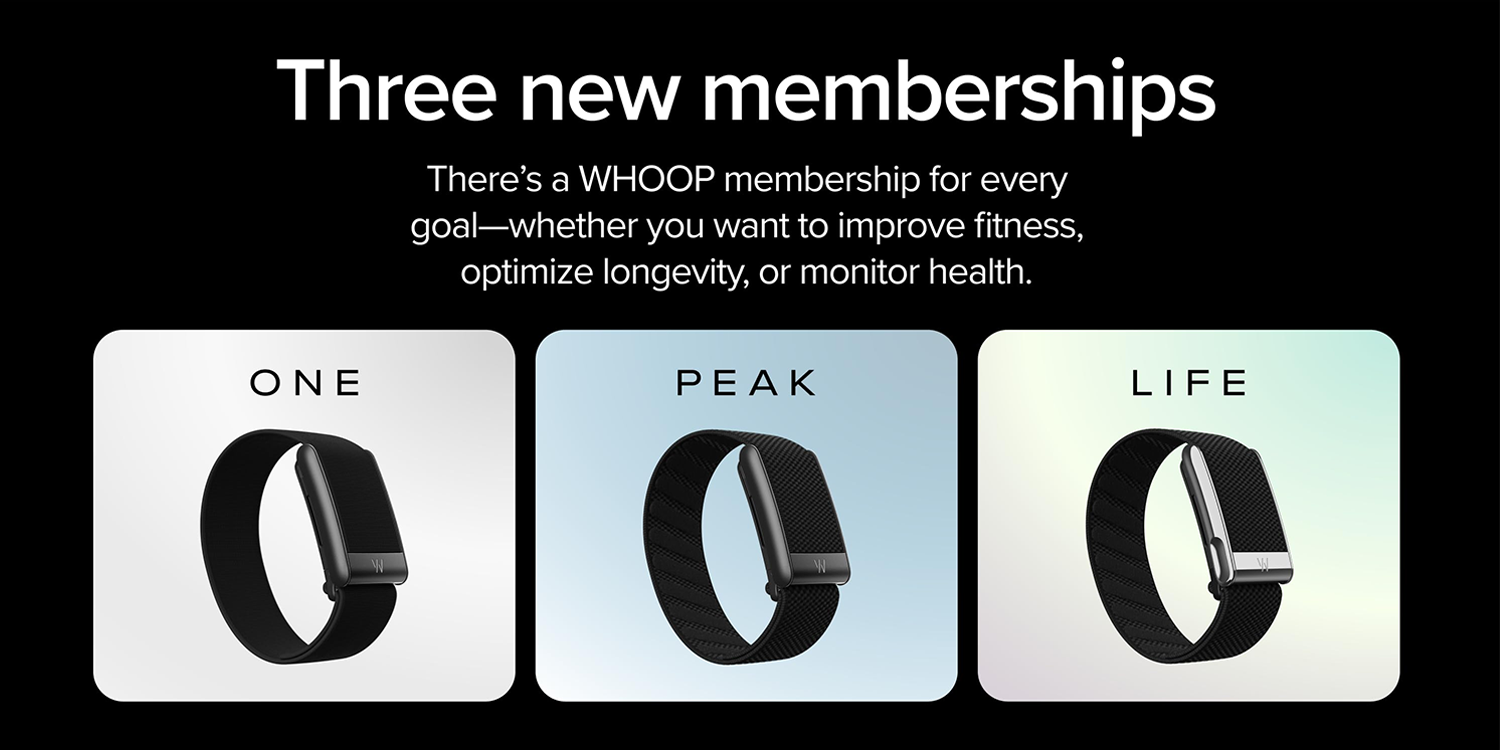 WHOOP 5.0 ONE / PEAK / MG LIFE สายรัดข้อมือวัดชีพจร (12-Month ...