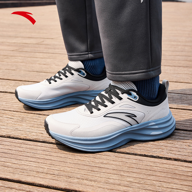 ANTA Light Cloud รองเท้าวิ่งกันกระแทกสำหรับผู้ชาย 1124D5506 Official ...