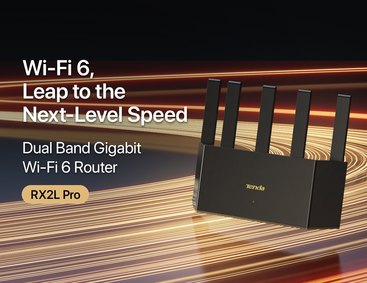 Tenda RX2L Pro AX1500 Gigabit เราเตอร์ Wifi 6 Dual Band Wireless Router ...