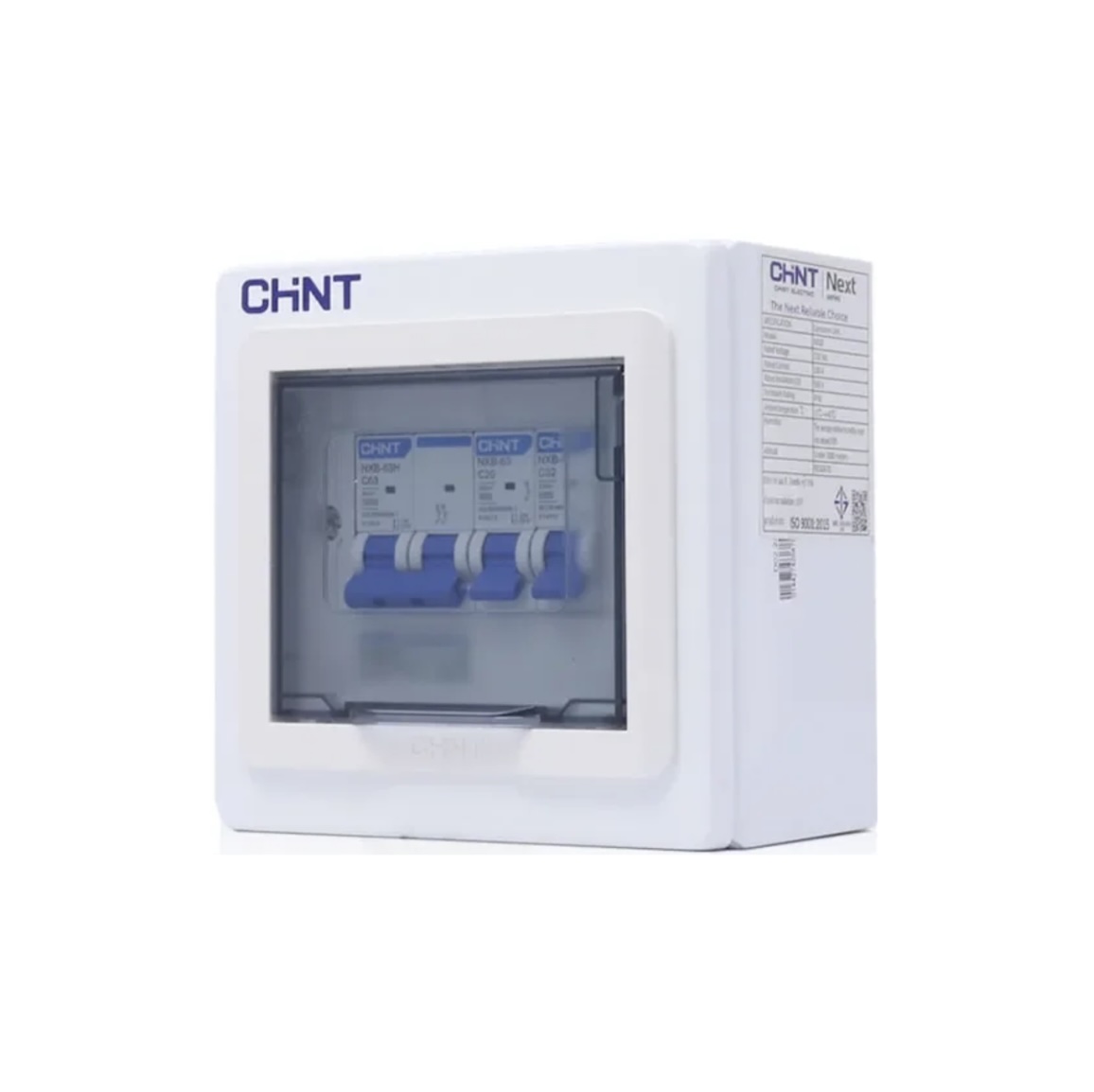 CHINT SET ตู้พร้อมเมนลูกย่อย NEX5CS-C2 เมน 16A - 63A 2ช่องย่อย ตู้คอนซู ...