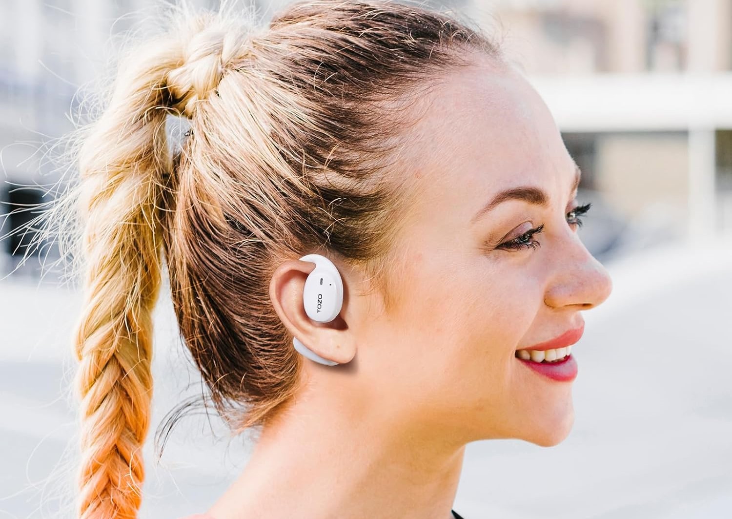 TOZO OpenEgo True Wireless Open Ear White หูฟังไร้สาย | Shopee Thailand