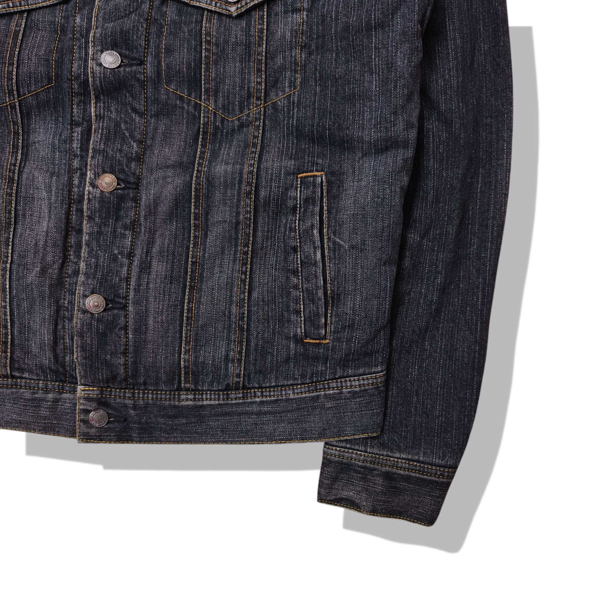 Uniqlo Denim Trucker Jacket รอบอก 45” | Shopee Thailand