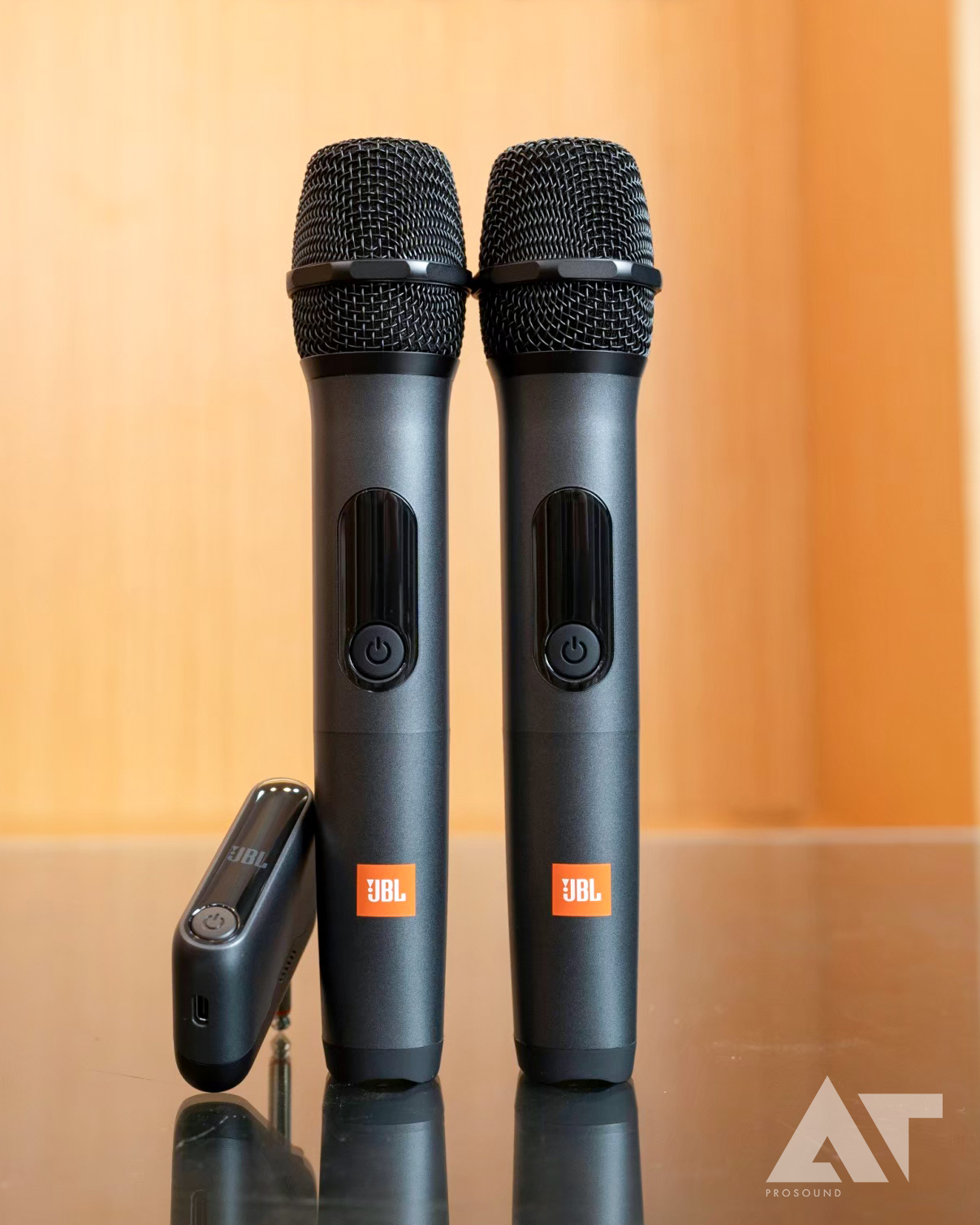 JBL Wireless MIC ไมค์ลอยคู่แบบถือ มีแบตเตอรี่ในตัว รับ-ส่งสัญญาณได้ไกล ...