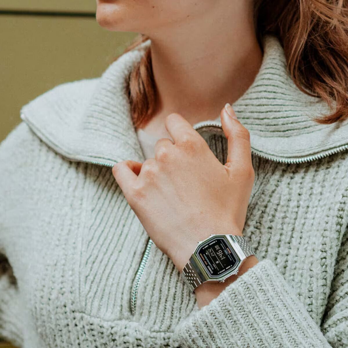 นาฬิกาข้อมือ CASIO รุ่น ABL-100WE-1B คาสิโอ Bluetooth เชื่อมต่อกับสมาร์ทโฟน (ประกัน CMG ศูนย์ ...