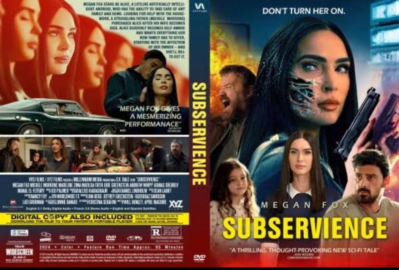 Blu-ray+DVD ปก+สกรีนแผ่น Subservience (2024) | Shopee Thailand