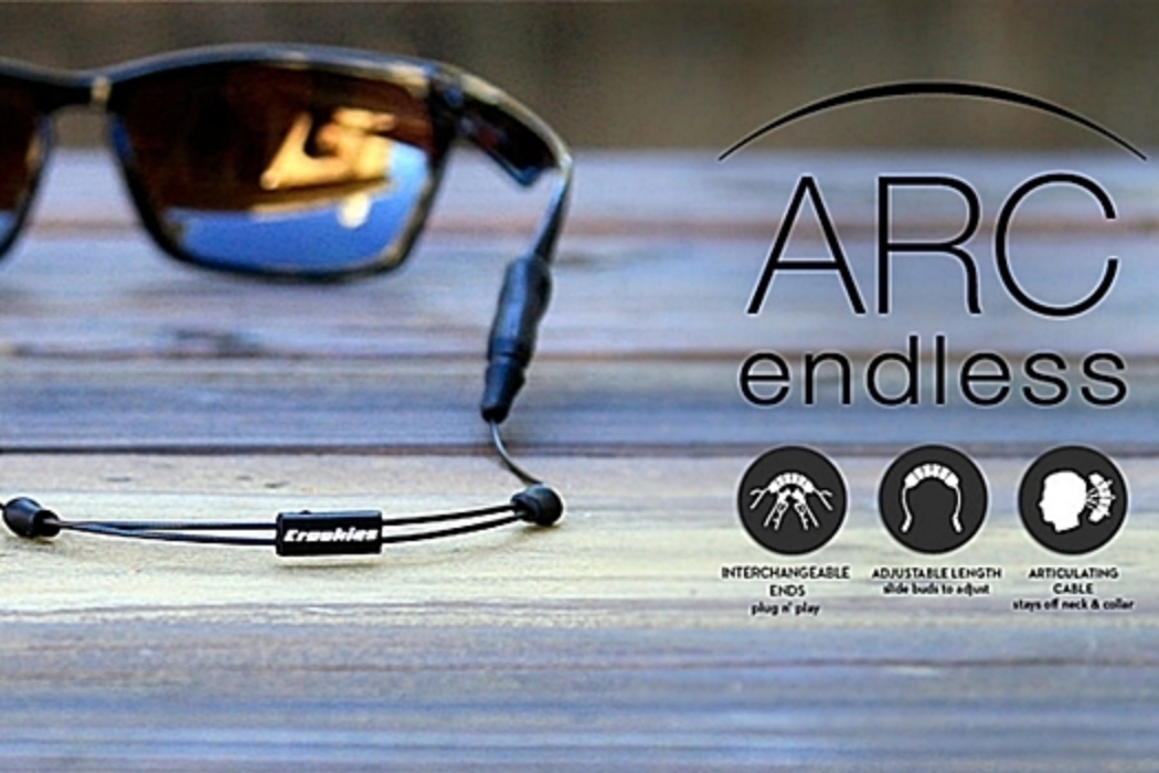 สายคล้องแว่น Croakies รุ่น ARC Endless 14" Black(new package) | Shopee ...