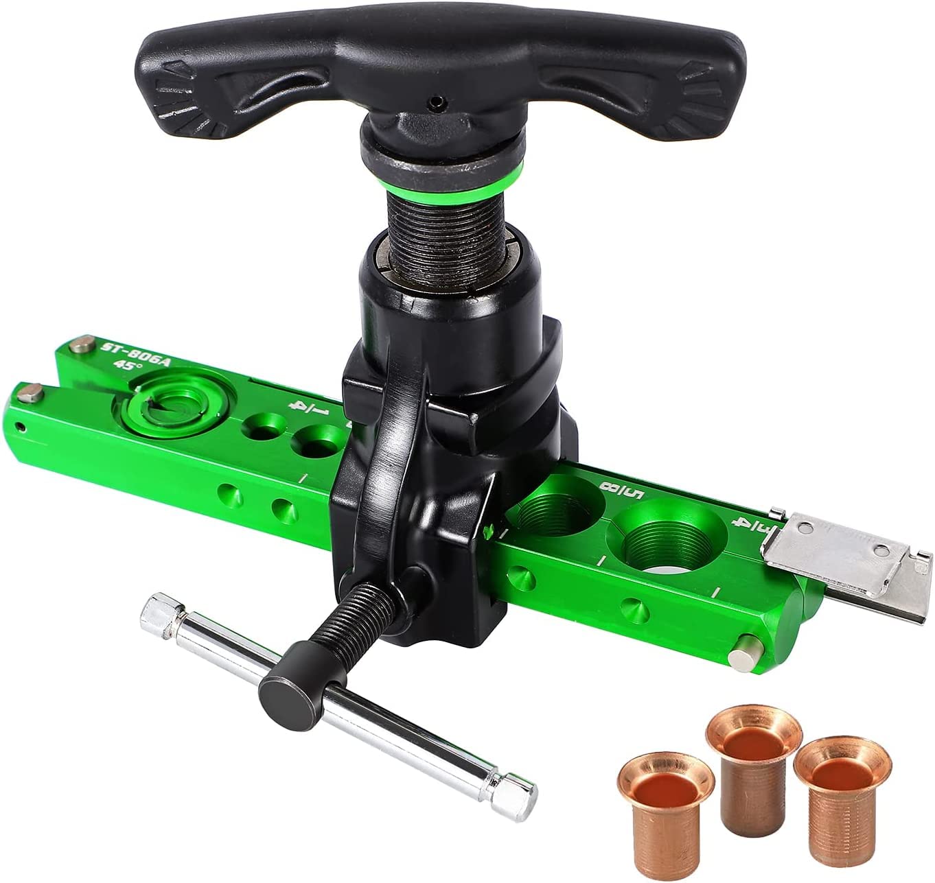 **รุ่นนี้ใช้สว่านไม่ได้ Super Stars รุ่นST-806A บานแฟร์ท่อทองแดง ขนาด 1/4" 5/16" 3/8" 1/2" 5/8 ...