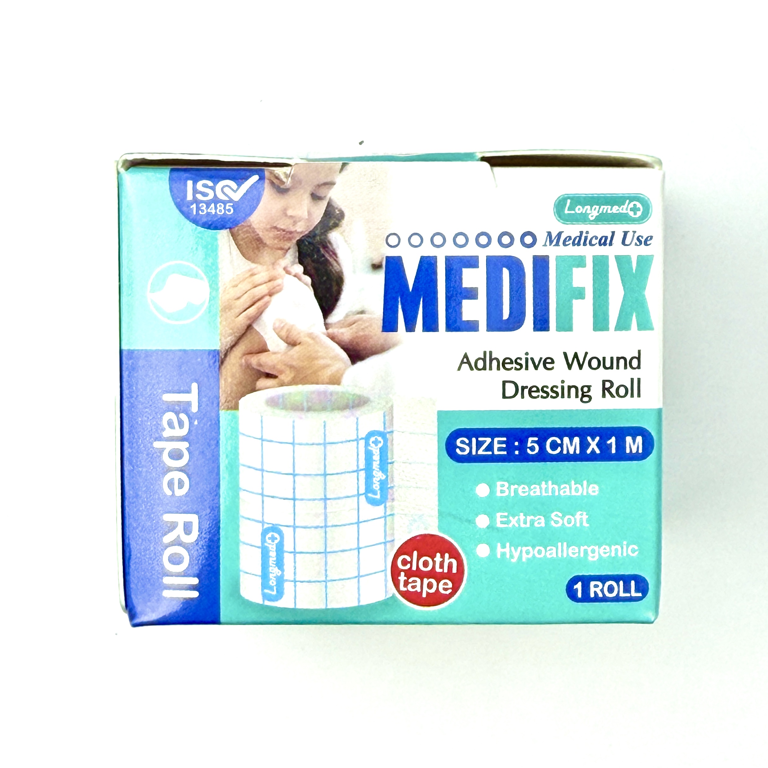 Medifix Tape Roll แผ่นปิดแผลใยสังเคราะห์ ขนาด 5cm x 1m และ 10cm x 1m ...