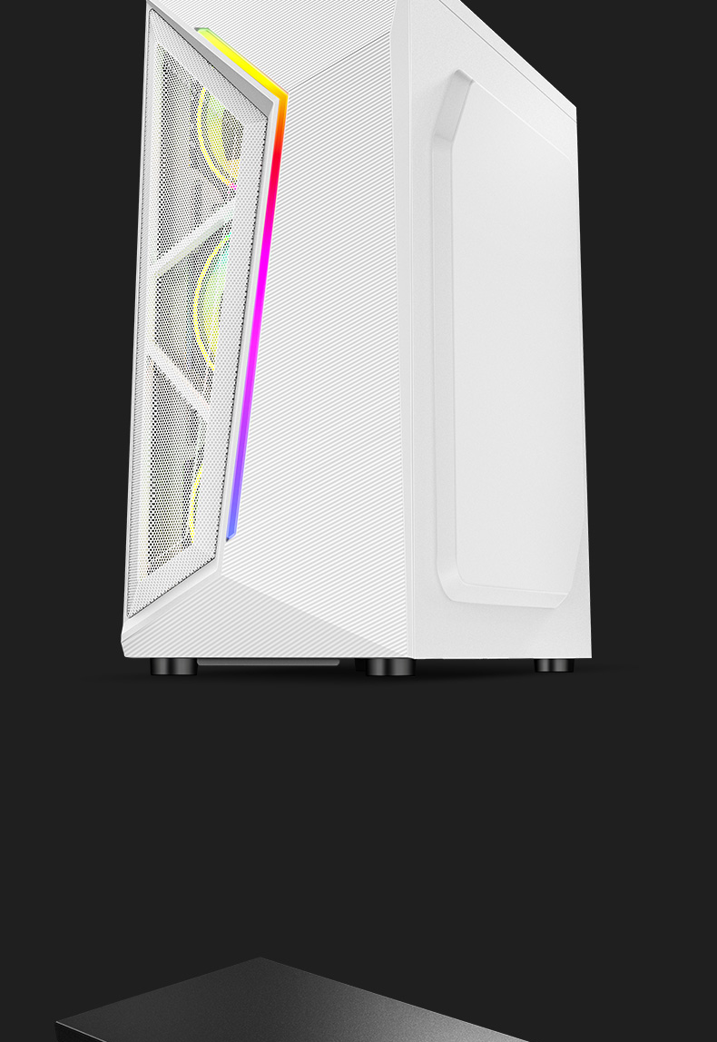 PC Cases แล่นเรือ V8 กรณีคอมพิวเตอร์เต็มด้าน RGB eSports เกมระบายความ ...