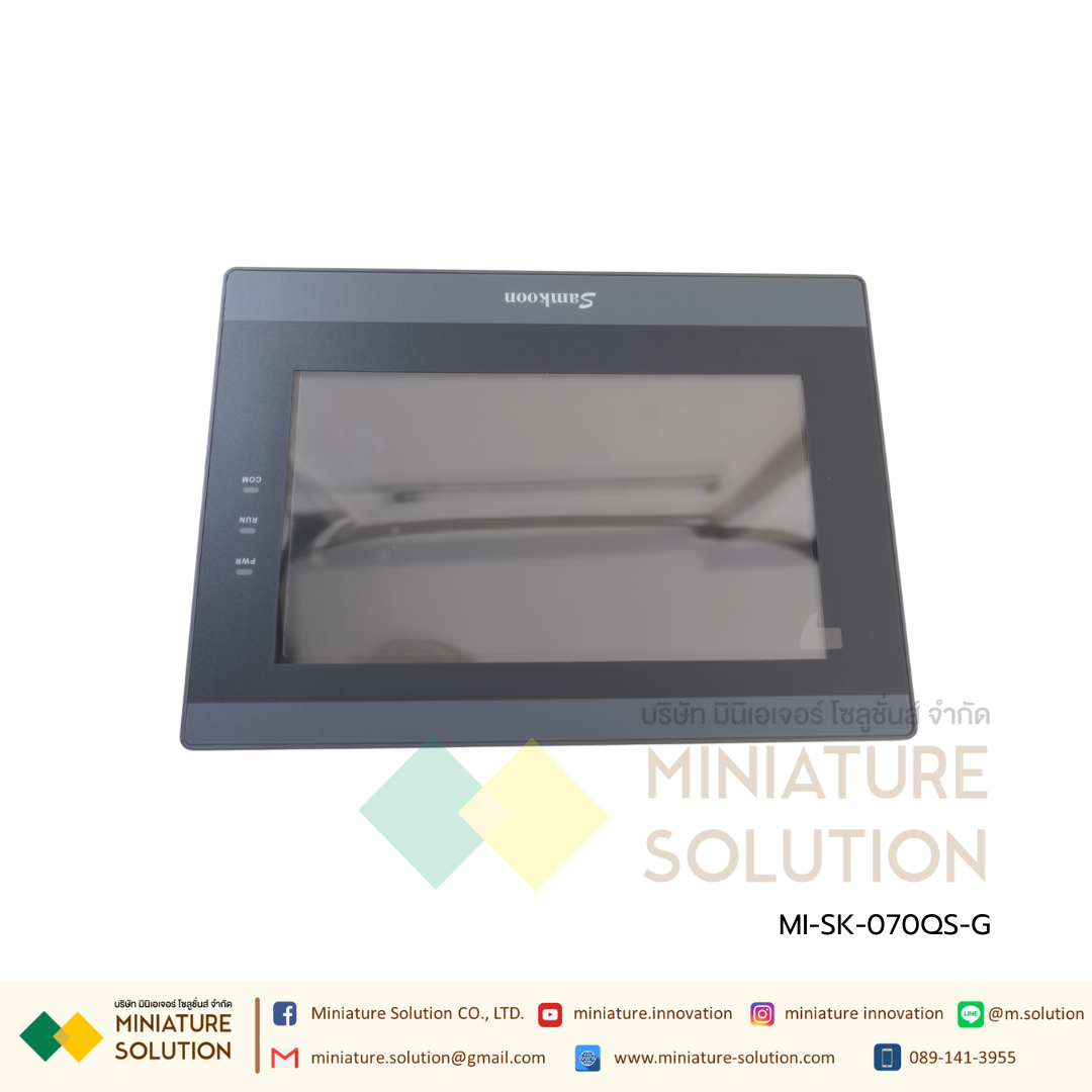 SAMKOON SK-070QS-G HMI 7" (Ethernet) รองรับ Ethernet รองรับระบบ IOT ...