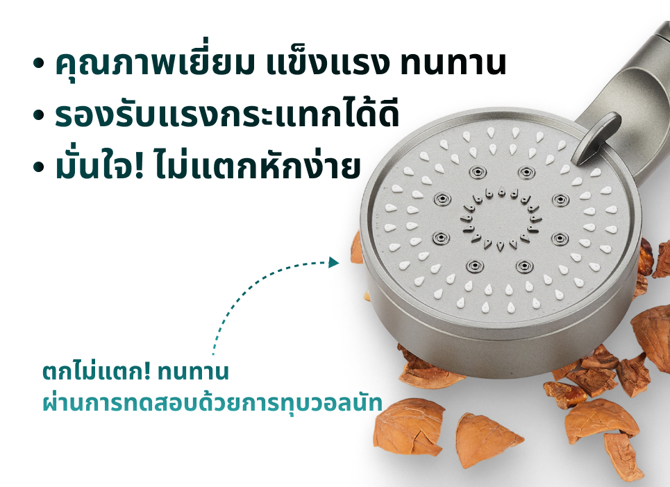 DAORE ฝักบัวอาบน้ำกรองน้ำได้ 5 โหมด แรงดันสูง ประหยัดน้ำ + ไส้กรอง 5 ...