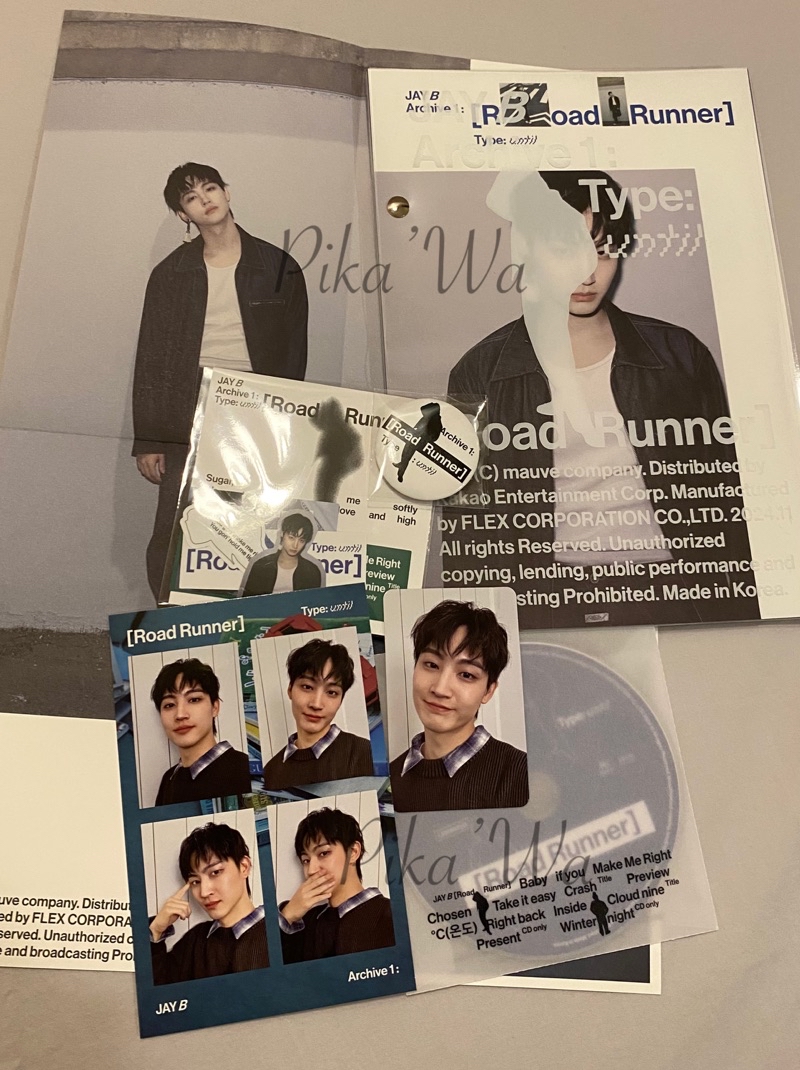 [พร้อมส่ง] อัลบั้มเจบี JAY B 'Road Runner‘ อัลบั้ม GOT7 มีทั้ง บั้มเต็ม ...