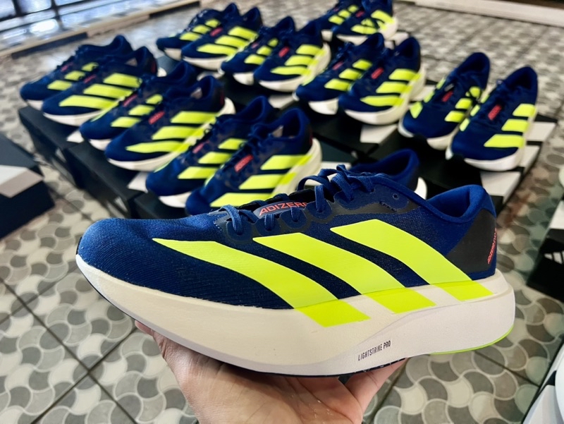 (สินค้าในไทยพร้อมส่ง) Adidas Adizero Evo SL น้ำเงิน\เขียว มือ1 แท้100% ...