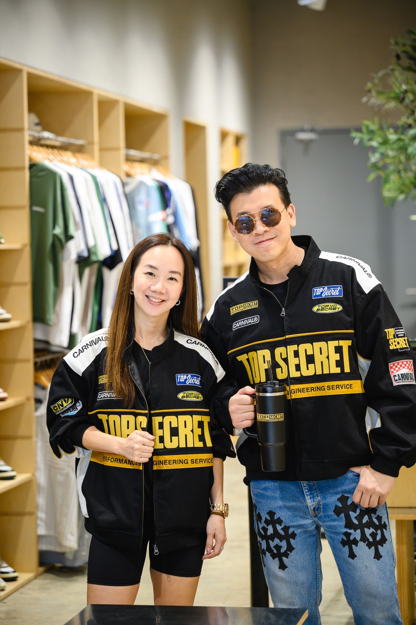 CARNIVAL X TOP SECRET RACING JACKET สินค้าพร้อมจัดส่ง | Shopee Thailand
